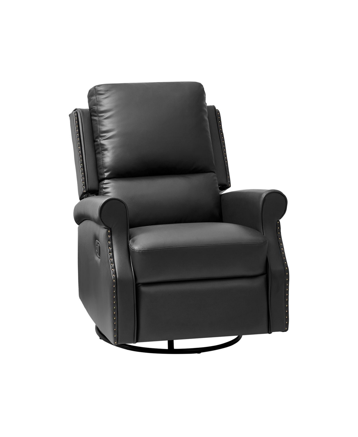 Click here for Hulala Home Philip 38 Traditional Faux Leather Swi... prices