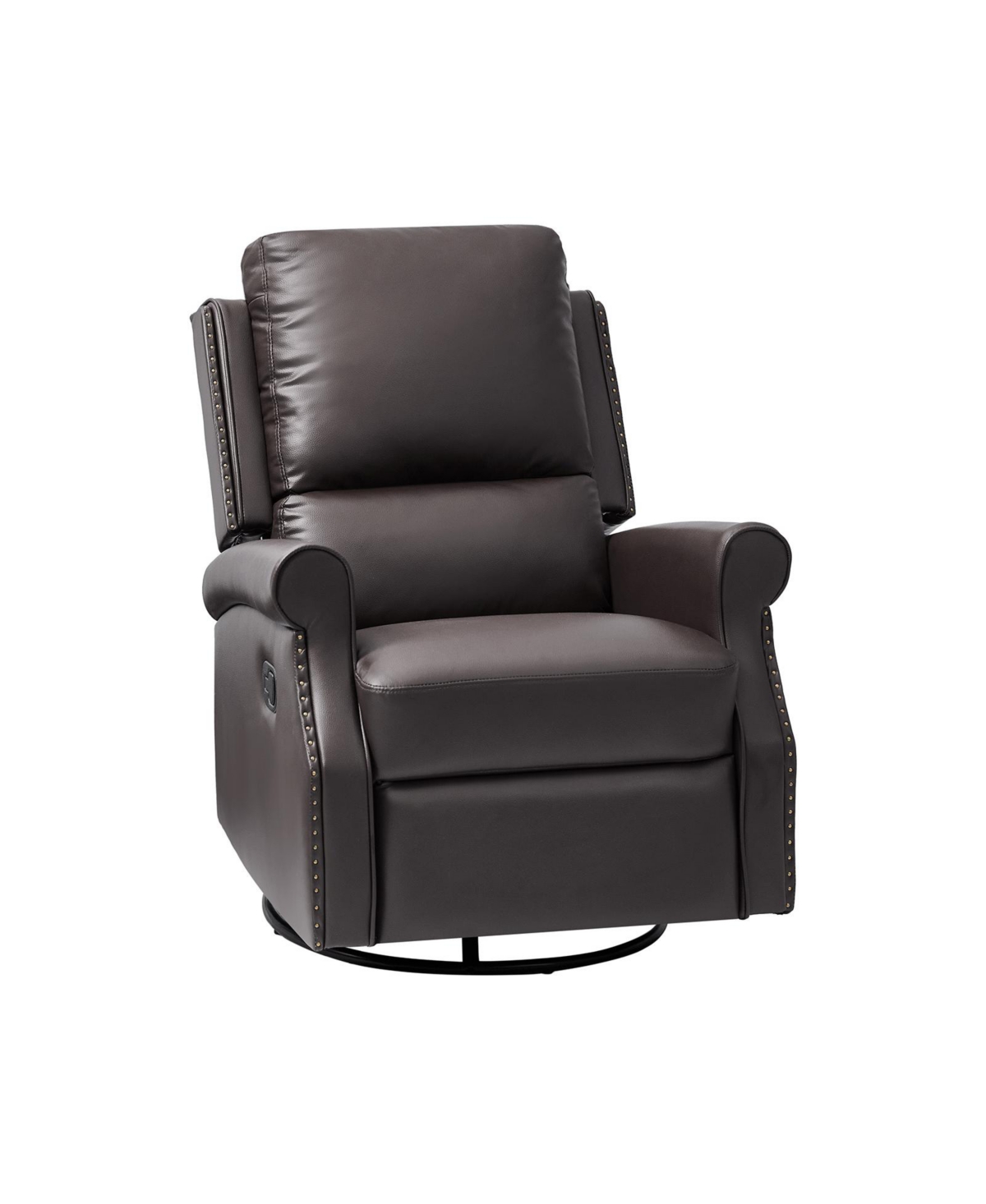 Click here for Hulala Home Philip 38 Traditional Faux Leather Swi... prices