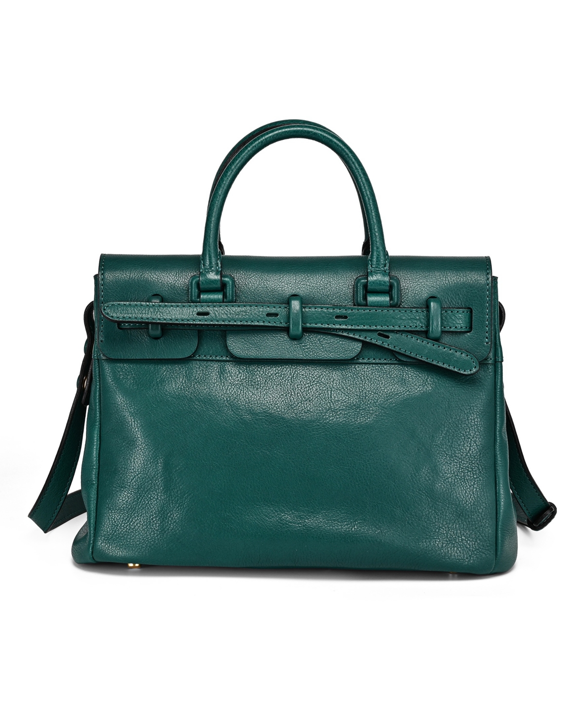 Click here for Old Trend Wishbone Medium Satchel Bag - Kale Green prices