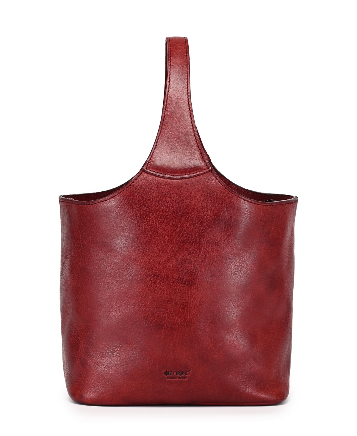 Click here for Old Trend Napa Handcrafted Mini Bucket Bag - Ruby... prices