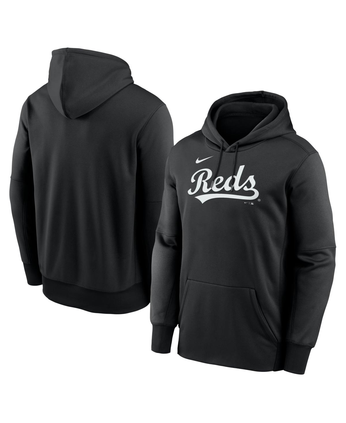 Click here for Nike Mens Black Cincinnati Reds Primary Wordmark T... prices
