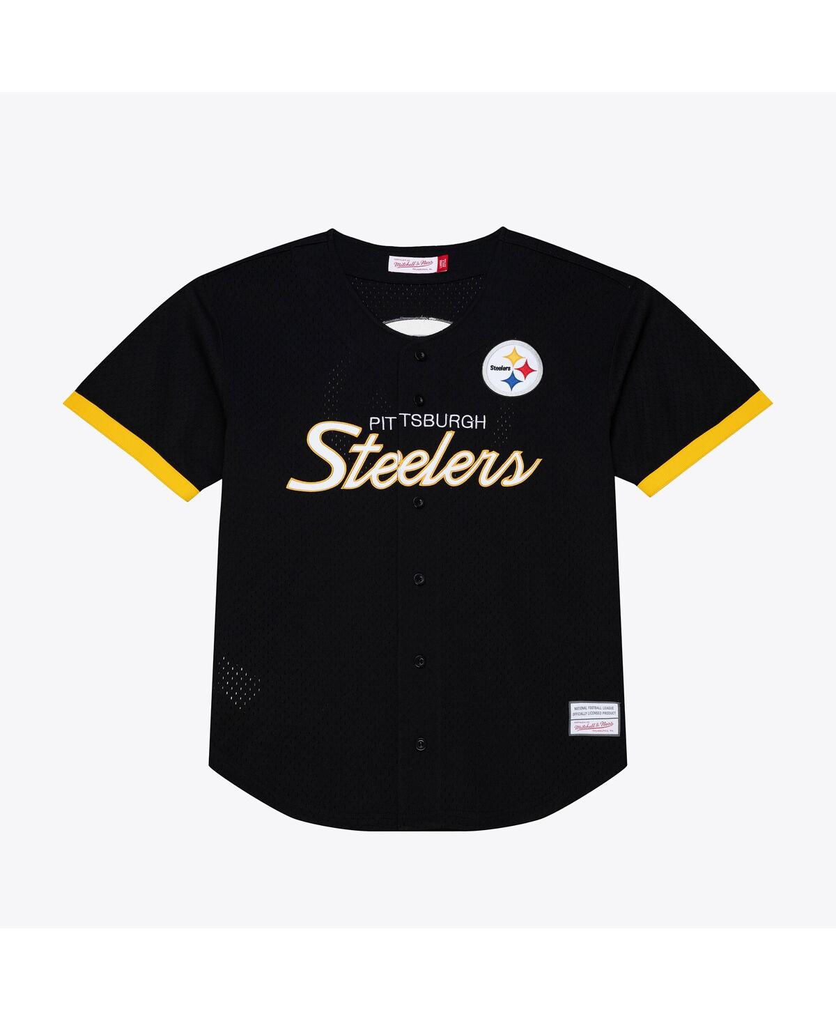 Click here for Mitchell & Ness Mens Black Pittsburgh Steelers Hea... prices