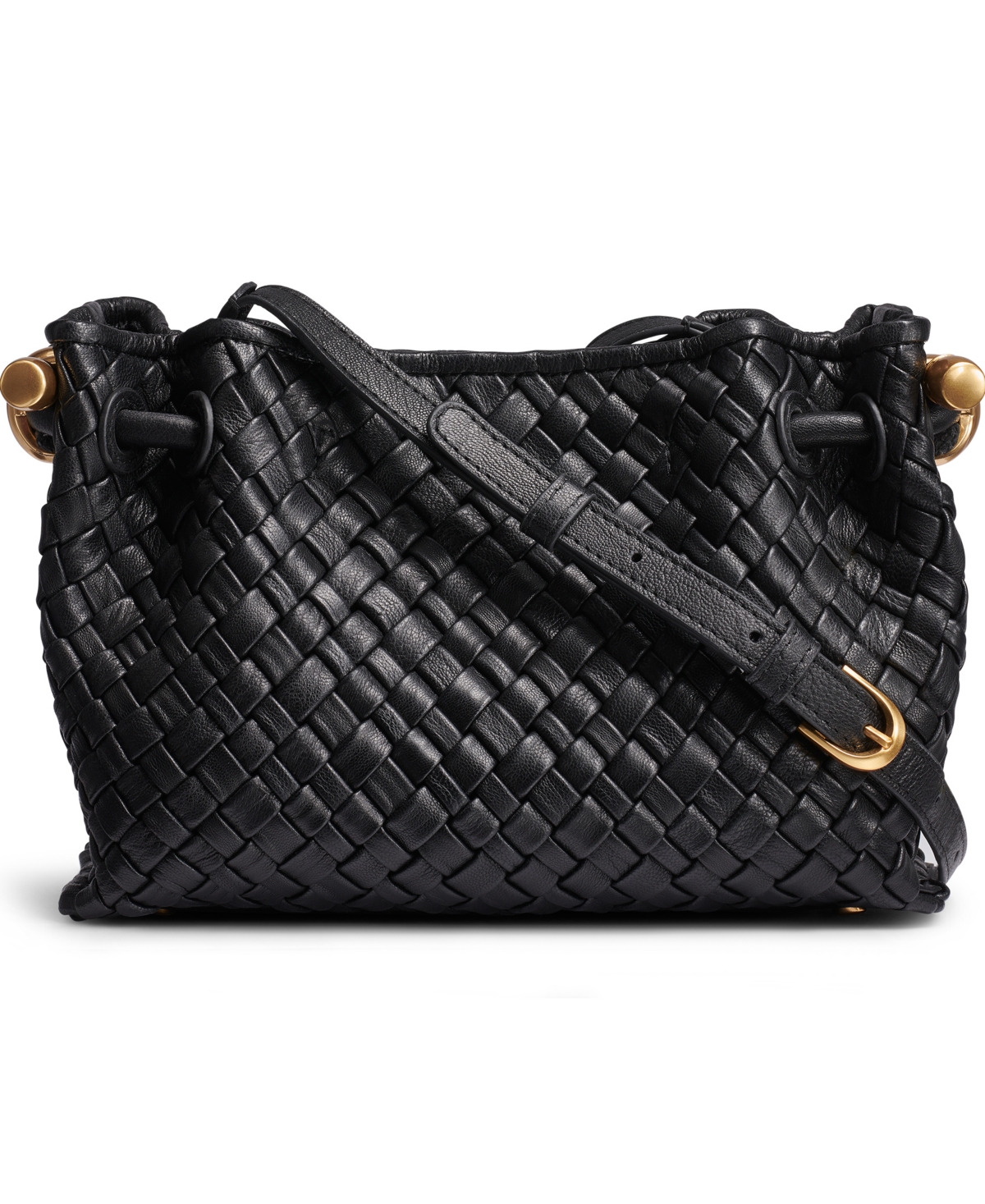 Click here for Donna Karan New York Small Crossbody Bag - Black/G... prices