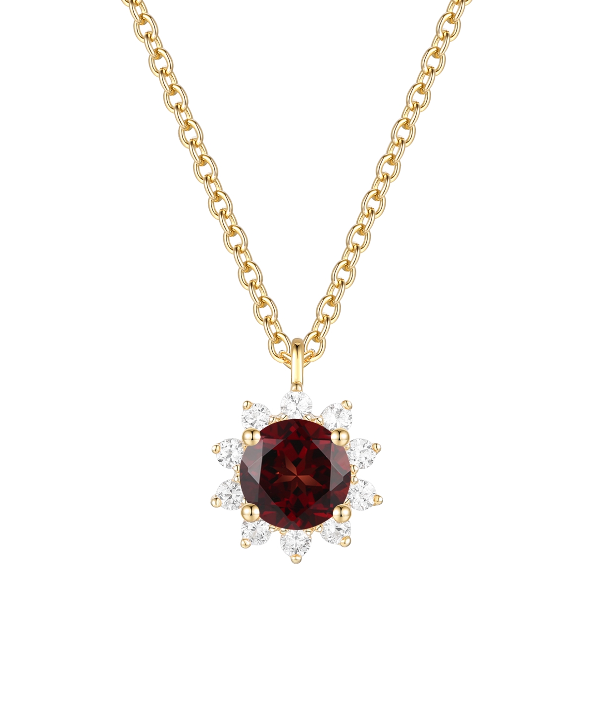 Click here for Macys Citrine (3/4 ct. t.w.) & Lab Grown White Sap... prices