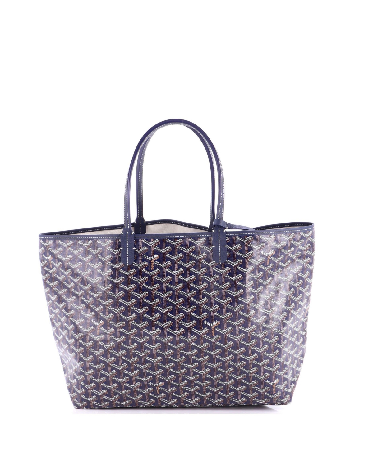 Click here for Pre-Owned Goyard Pm Saint Louis Tote Coated Canvas... prices