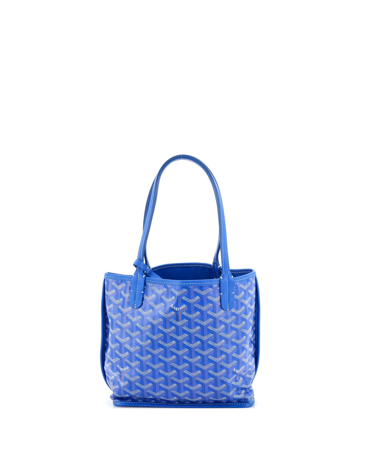 Click here for Pre-Owned Goyard Mini Anjou Reversible Tote Coated... prices