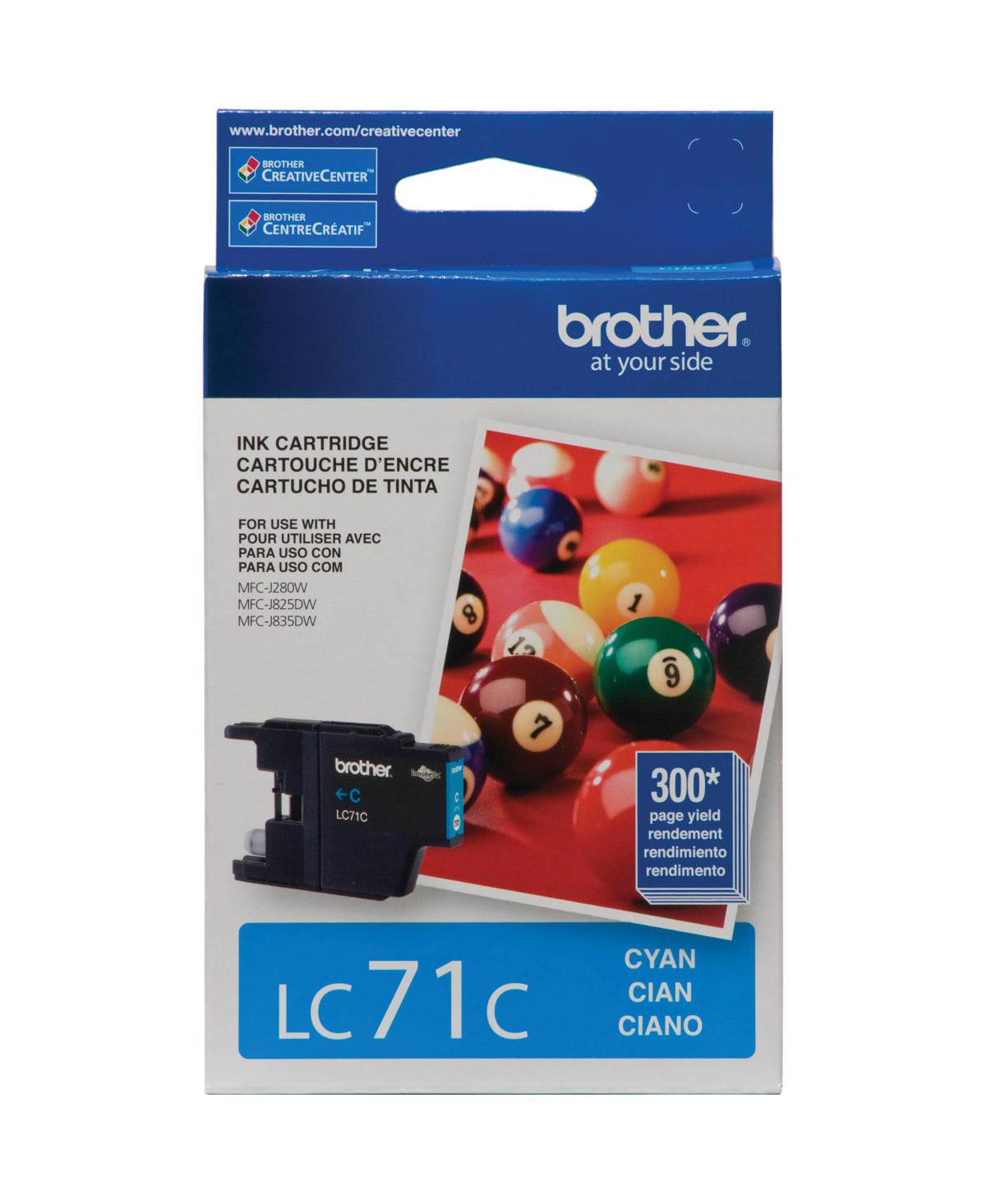 Click here for Brother LC71 Innobella Standard Yield Cyan Ink Car... prices