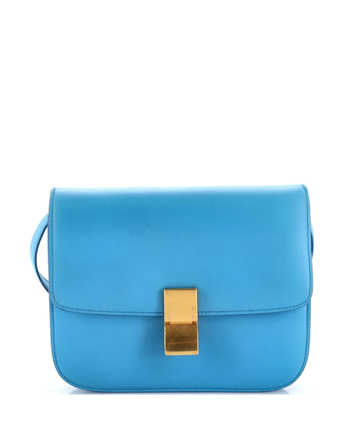 Click here for Pre-Owned Celine Medium Classic Box Bag Smooth Lea... prices