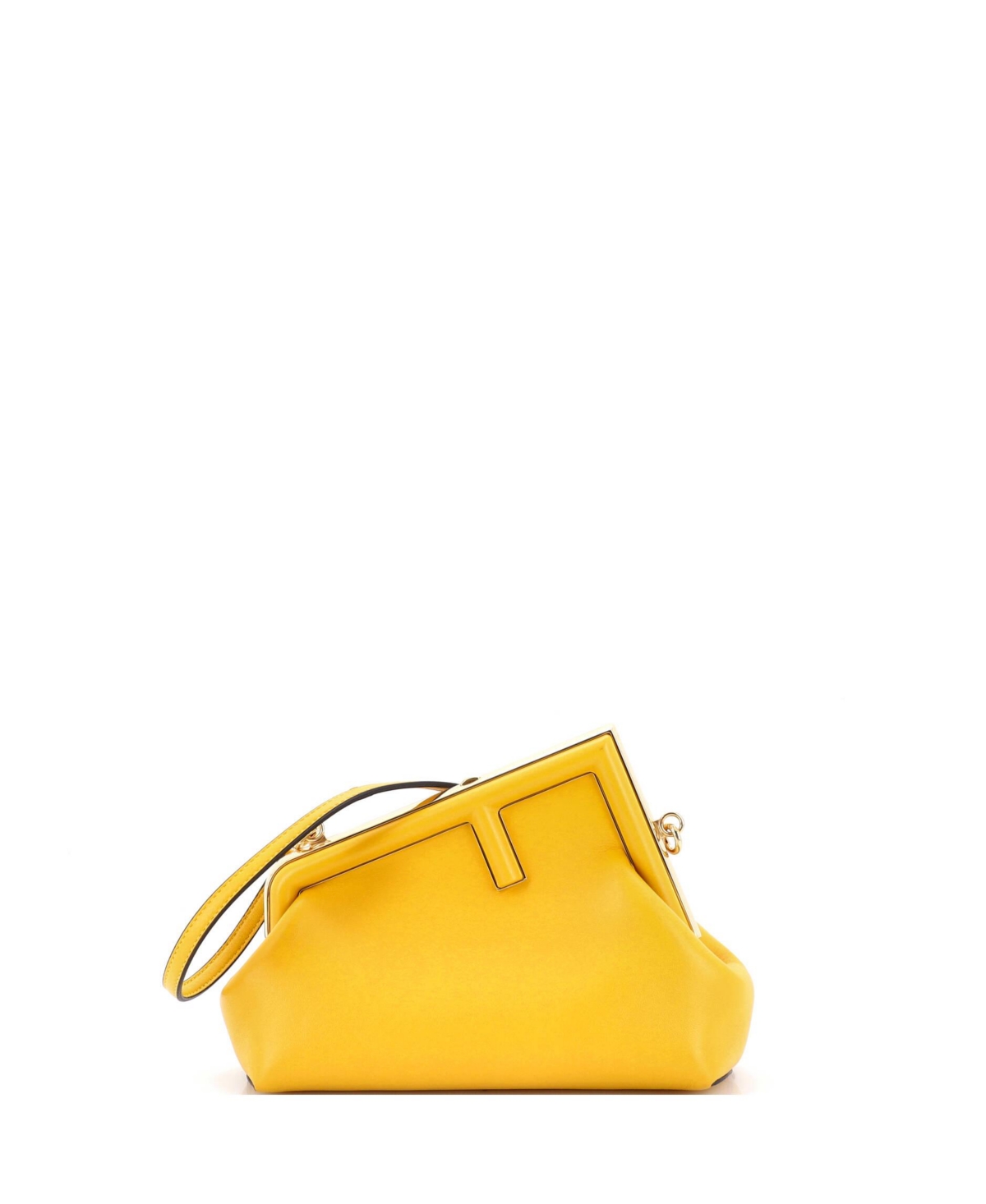 Click here for Pre-Owned Fendi Small First Bag Leather - Yellow prices