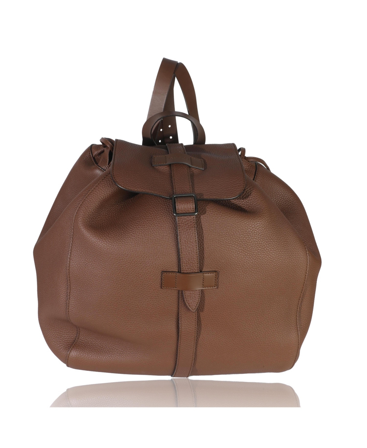 Click here for Pre-Owned Gucci Brown Pebbled Leather Large Grand... prices