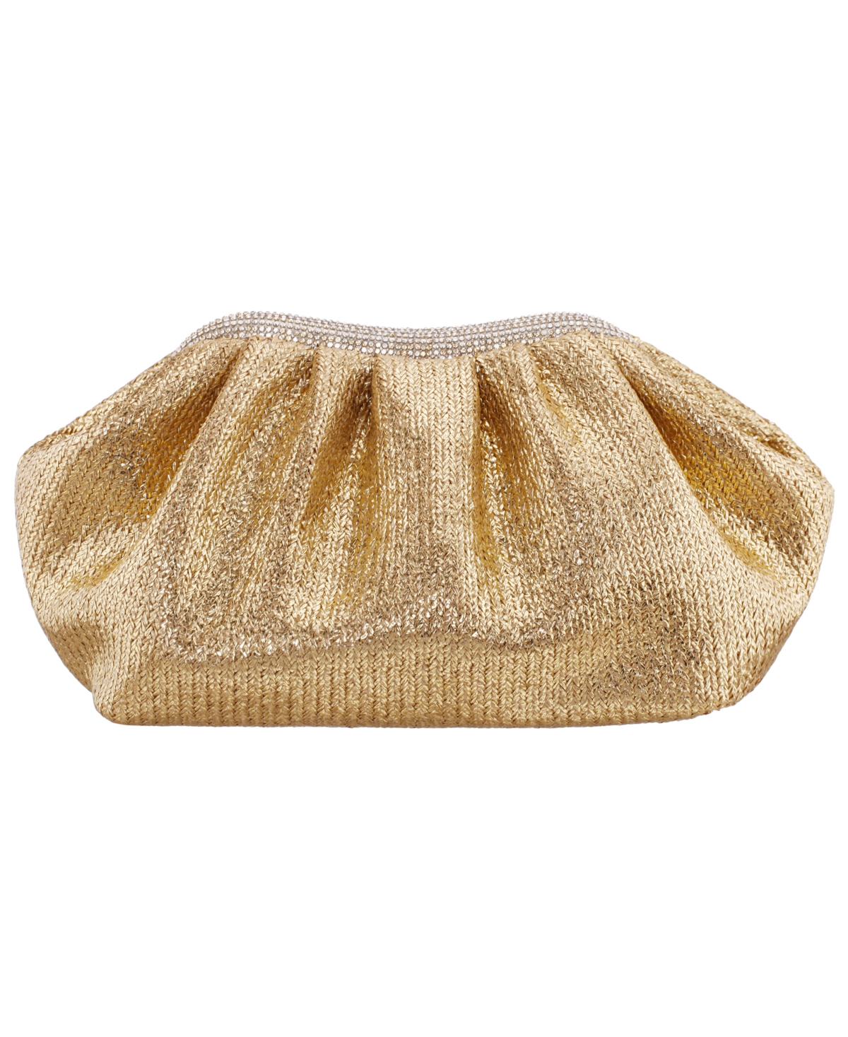 Click here for Nina Zayla Straw Small Clutch Handbag - Gold prices