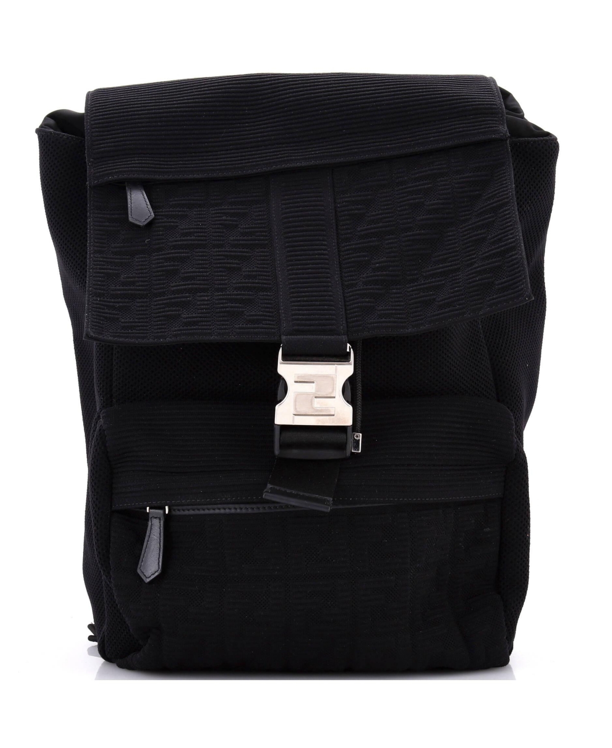 Click here for Pre-Owned Fendi Medium Fendiness Backpack Zucca Ja... prices