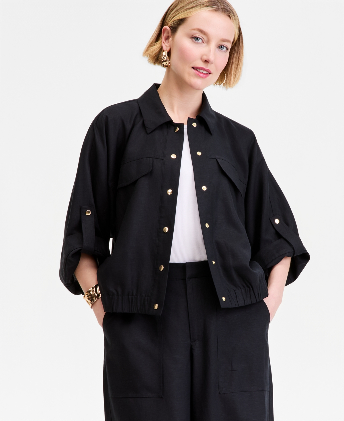 Click here for I.n.c. International Concepts Womens Linen-Blend 3... prices