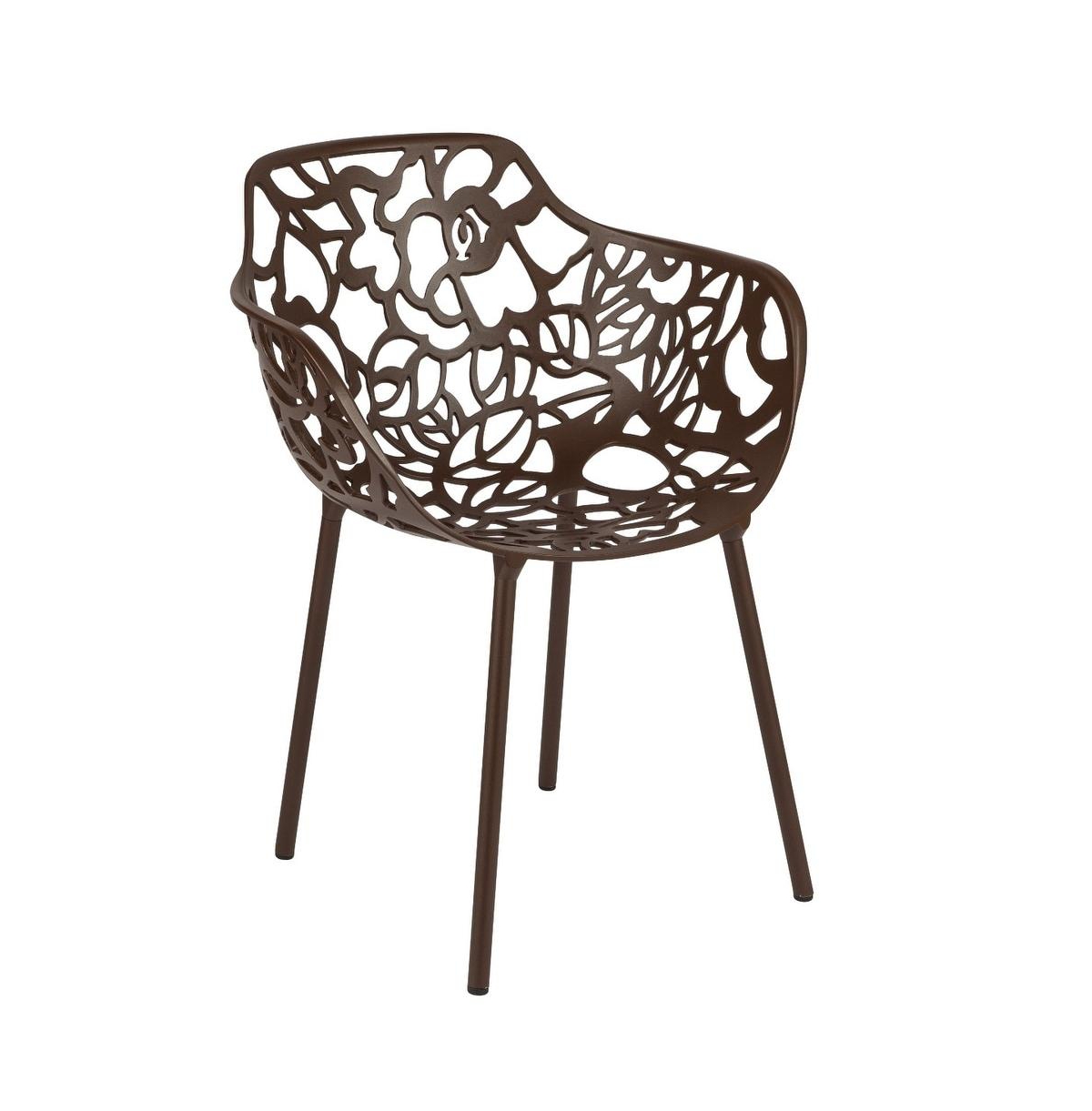 Click here for LeisureMod Devon Patio Dining Arm-Chair  Aluminum... prices