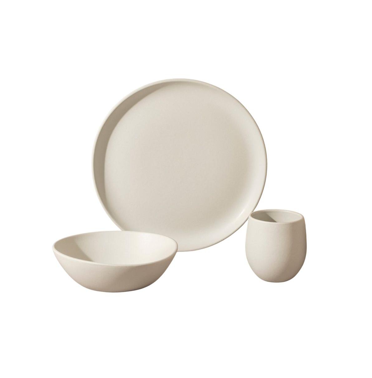 Click here for Gharyan Stoneware  Gourmet Breakfast Set - Matte w... prices