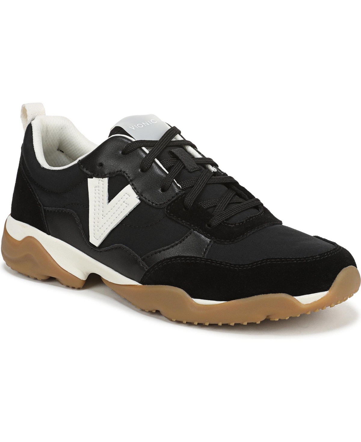 Click here for Vionic Womens Walk Slim Glide Walking Shoes - Blac... prices