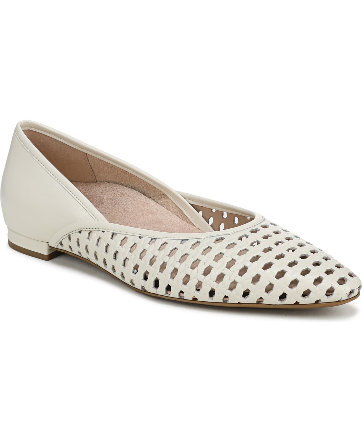 Click here for Vionic Womens Gracia Woven Ballet Flats - Ivory le... prices