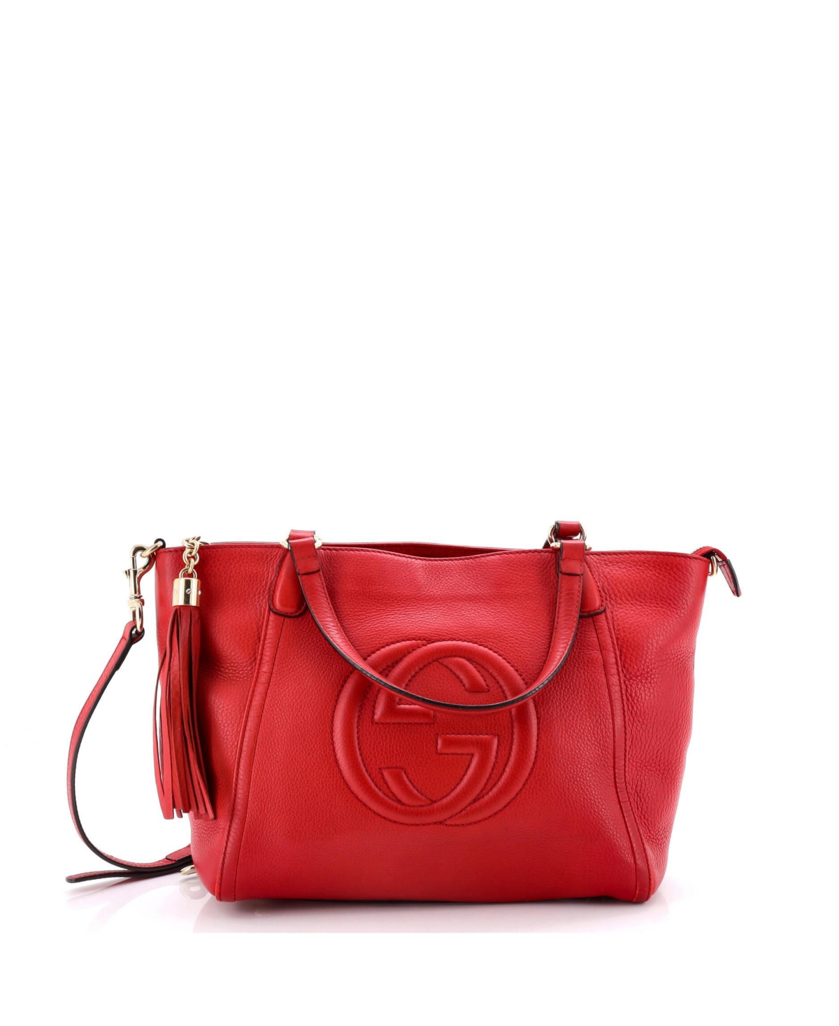 Click here for Pre-Owned Gucci Small Soho Convertible Top Handle... prices