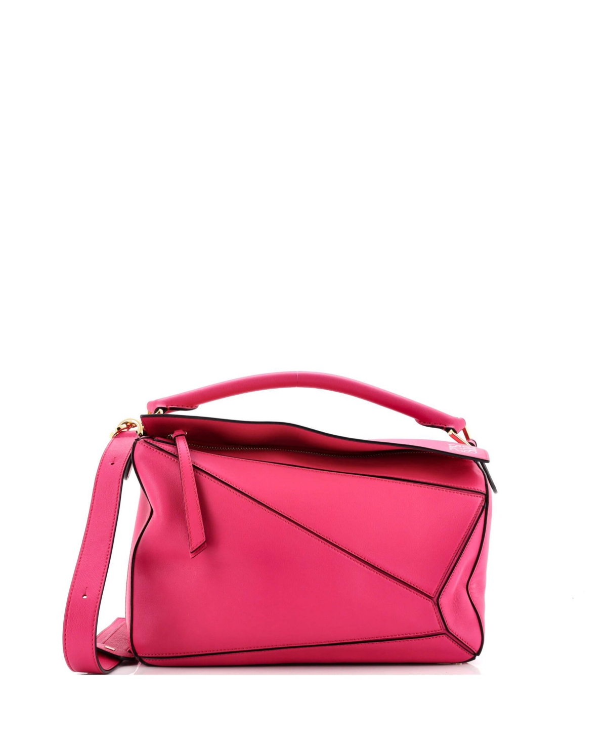 Click here for Pre-Owned Loewe Medium Puzzle Bag Leather - Pink prices