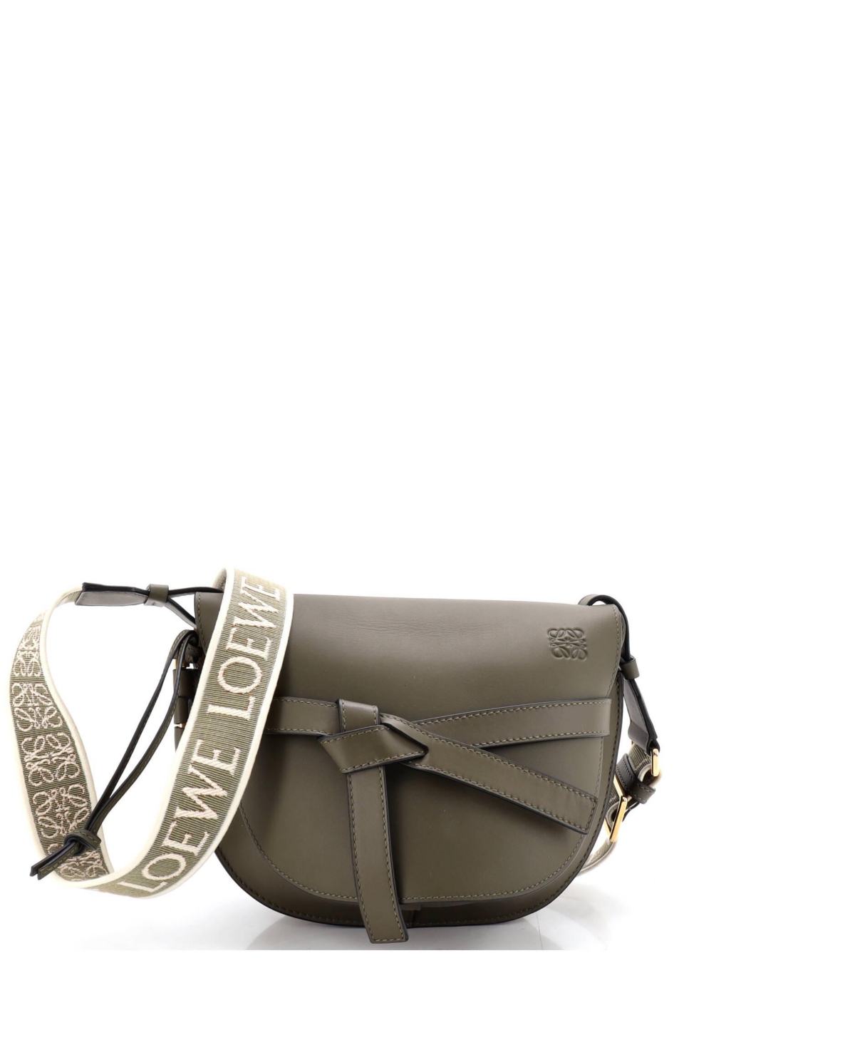 Click here for Pre-Owned Loewe Small Gate Dual Shoulder Bag Leath... prices