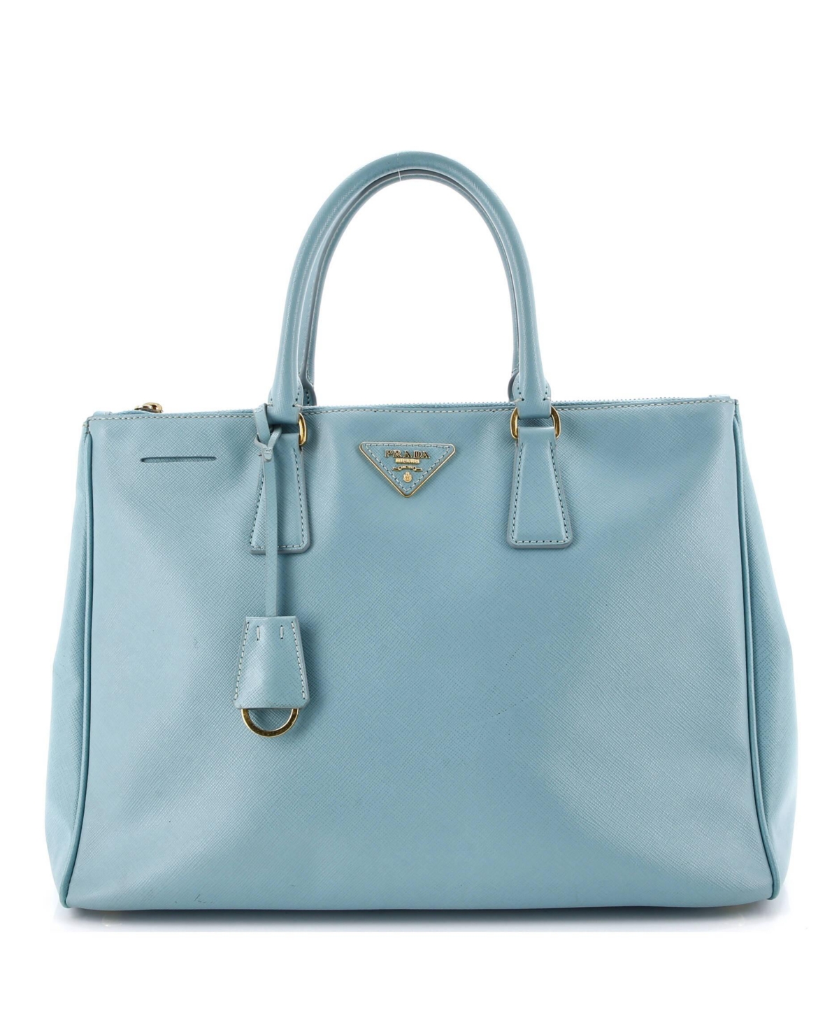 Click here for Pre-Owned Prada Large Double Zip Lux Tote Saffiano... prices