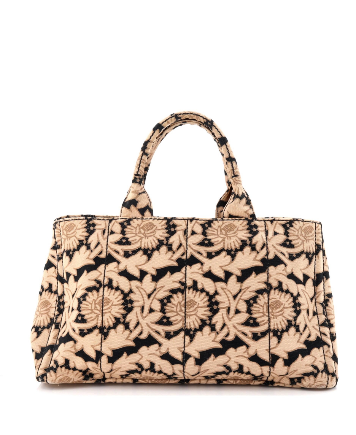 Click here for Pre-Owned Prada Large Canapa Tote Printed Canvas -... prices