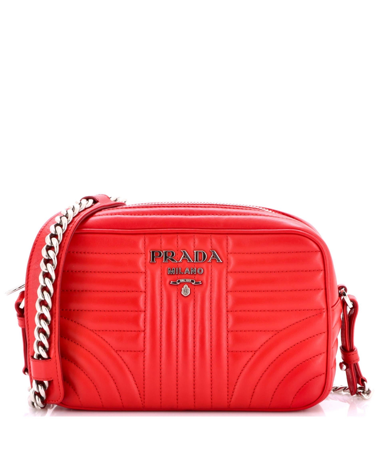 Click here for Pre-Owned Prada Small Camera Bag Diagramme Quilted... prices