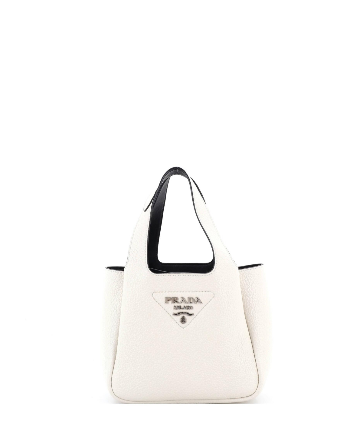 Click here for Pre-Owned Prada Mini Flou Dynamique Open Tote Vite... prices