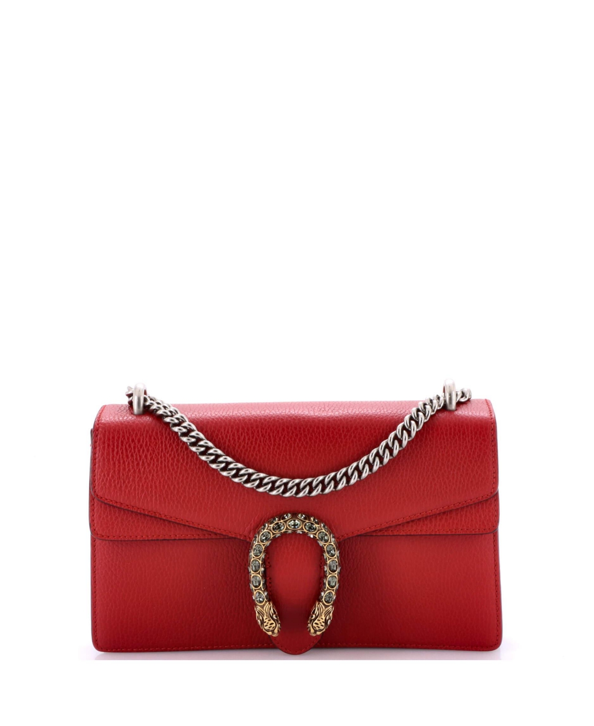 Click here for Pre-Owned Gucci Small Dionysus Bag Leather - Red prices