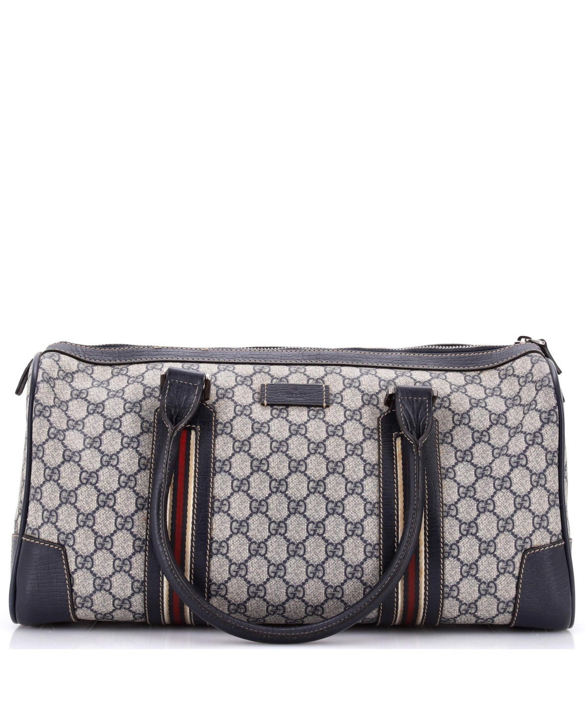 Click here for Pre-Owned Gucci Medium Convertible Duffle Bag Gg C... prices