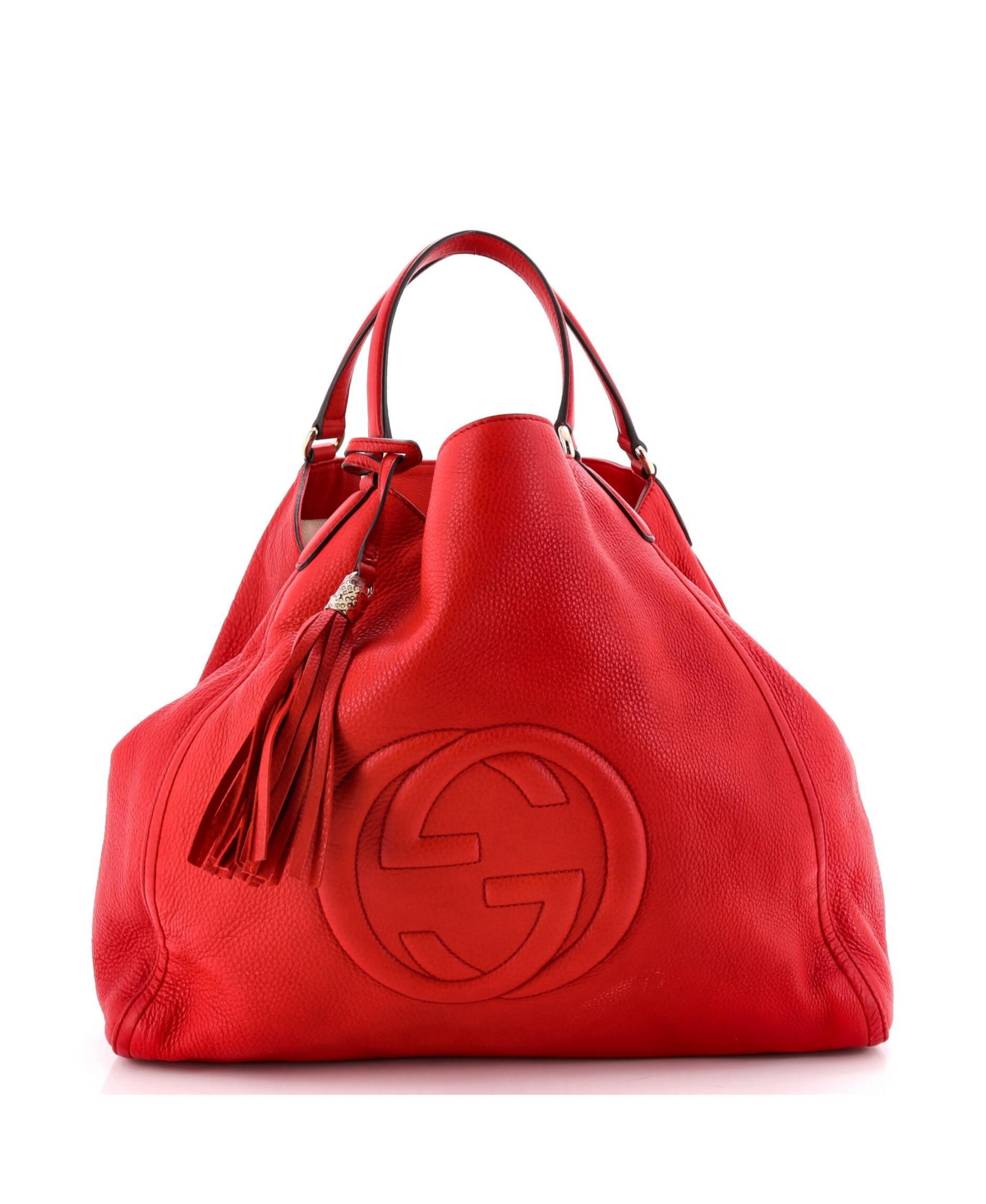 Click here for Pre-Owned Gucci Large Soho Shoulder Bag Leather -... prices