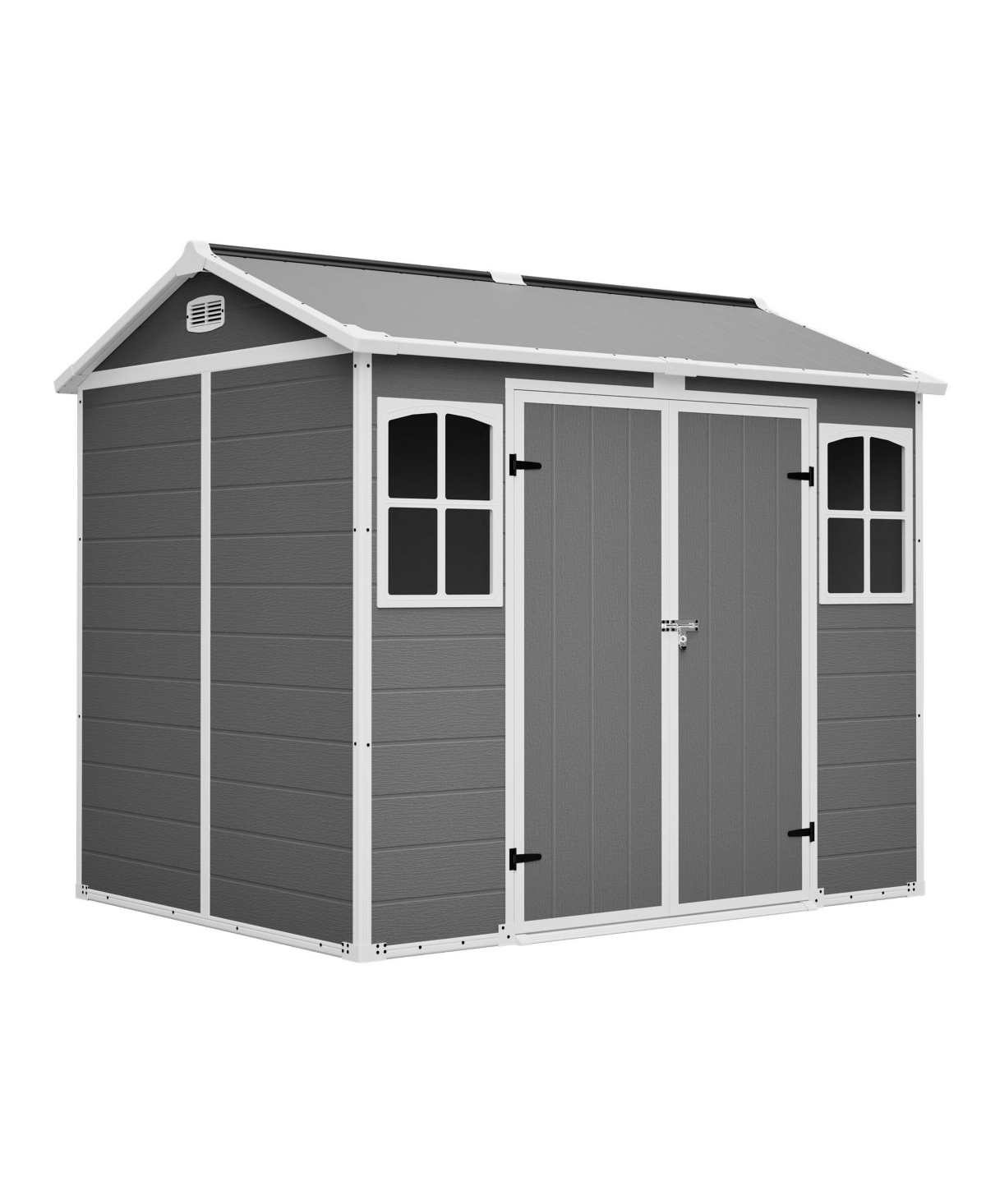 Click here for Mondawe 8 x 6 Outdoor Plastic Storage Shed with Fl... prices
