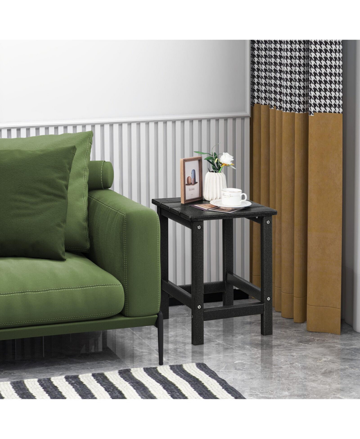 Click here for sumyeg 14 Inch Square Outdoor Adirondack Side Tabl... prices