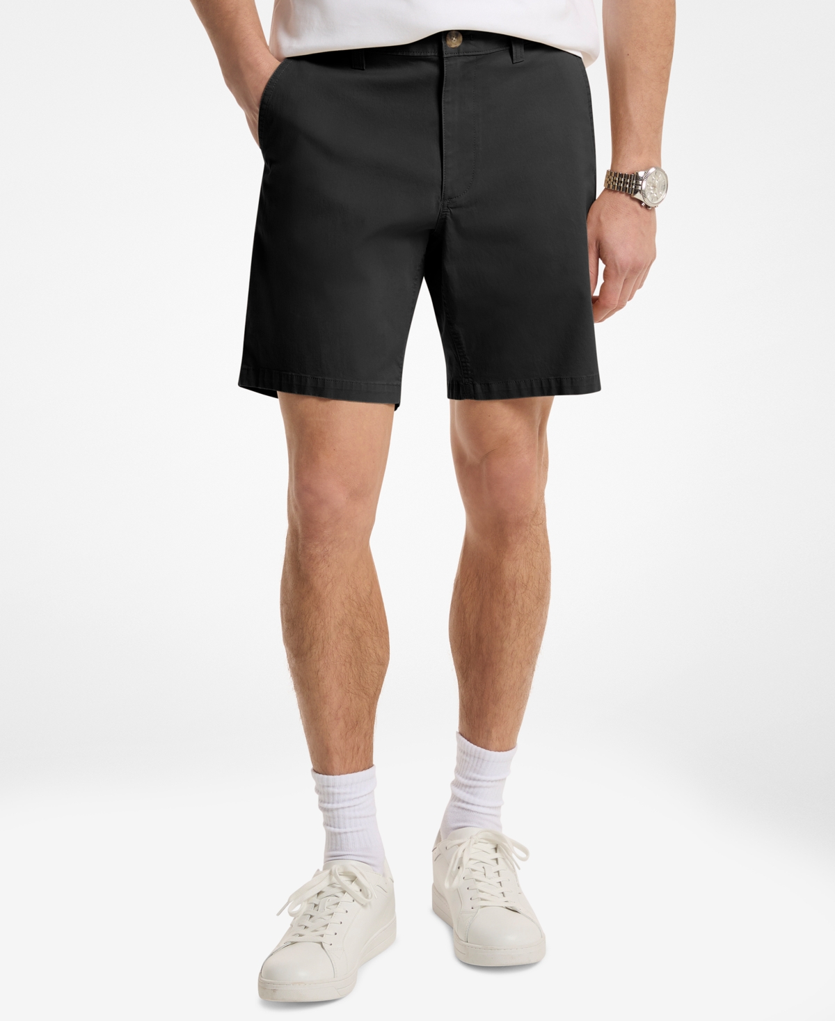 Click here for Michael Kors Mens Signature Stretch-Cotton Shorts... prices