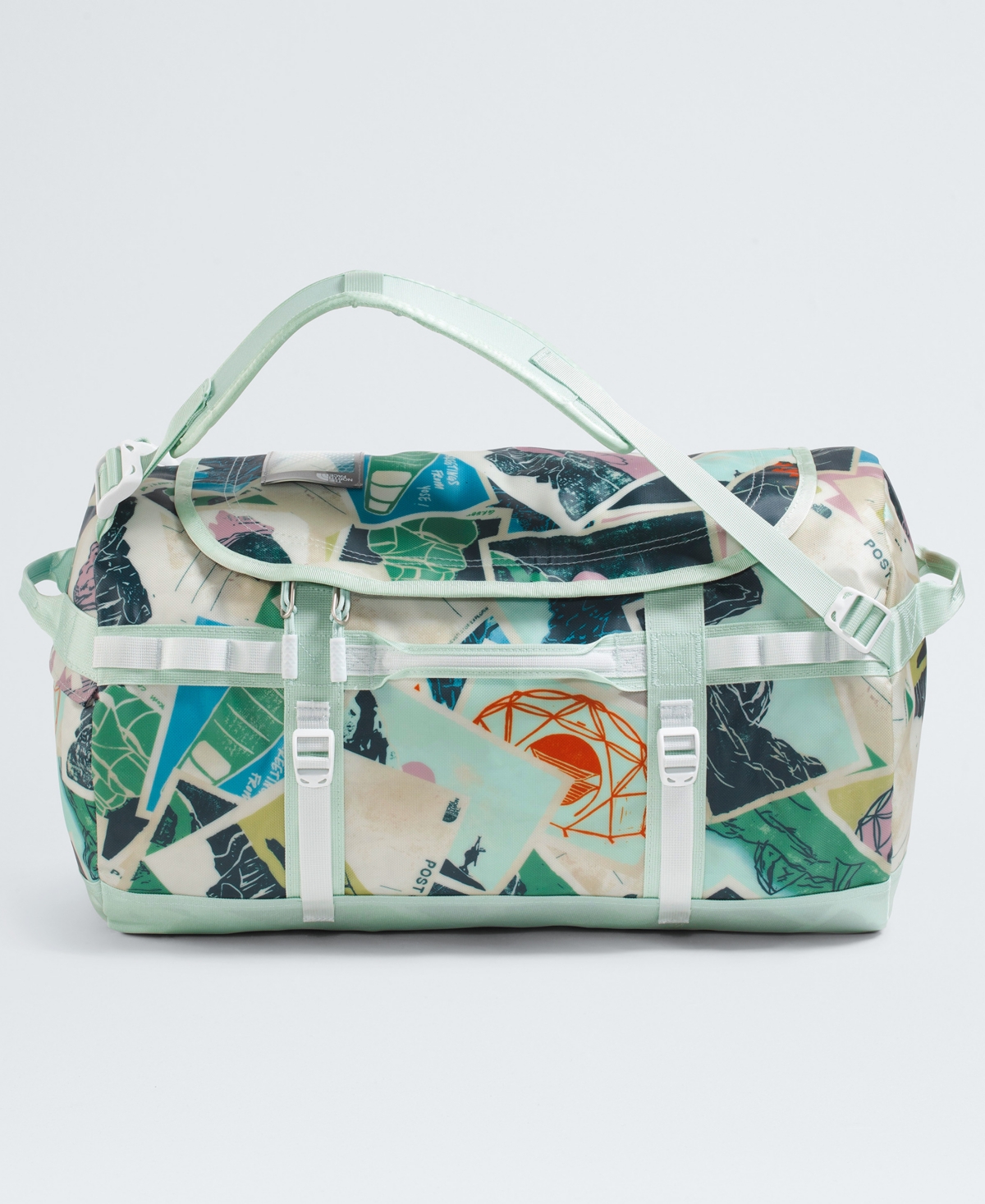 Click here for The North Face Mens Base Camp Duffel Bag - Opal Fr... prices