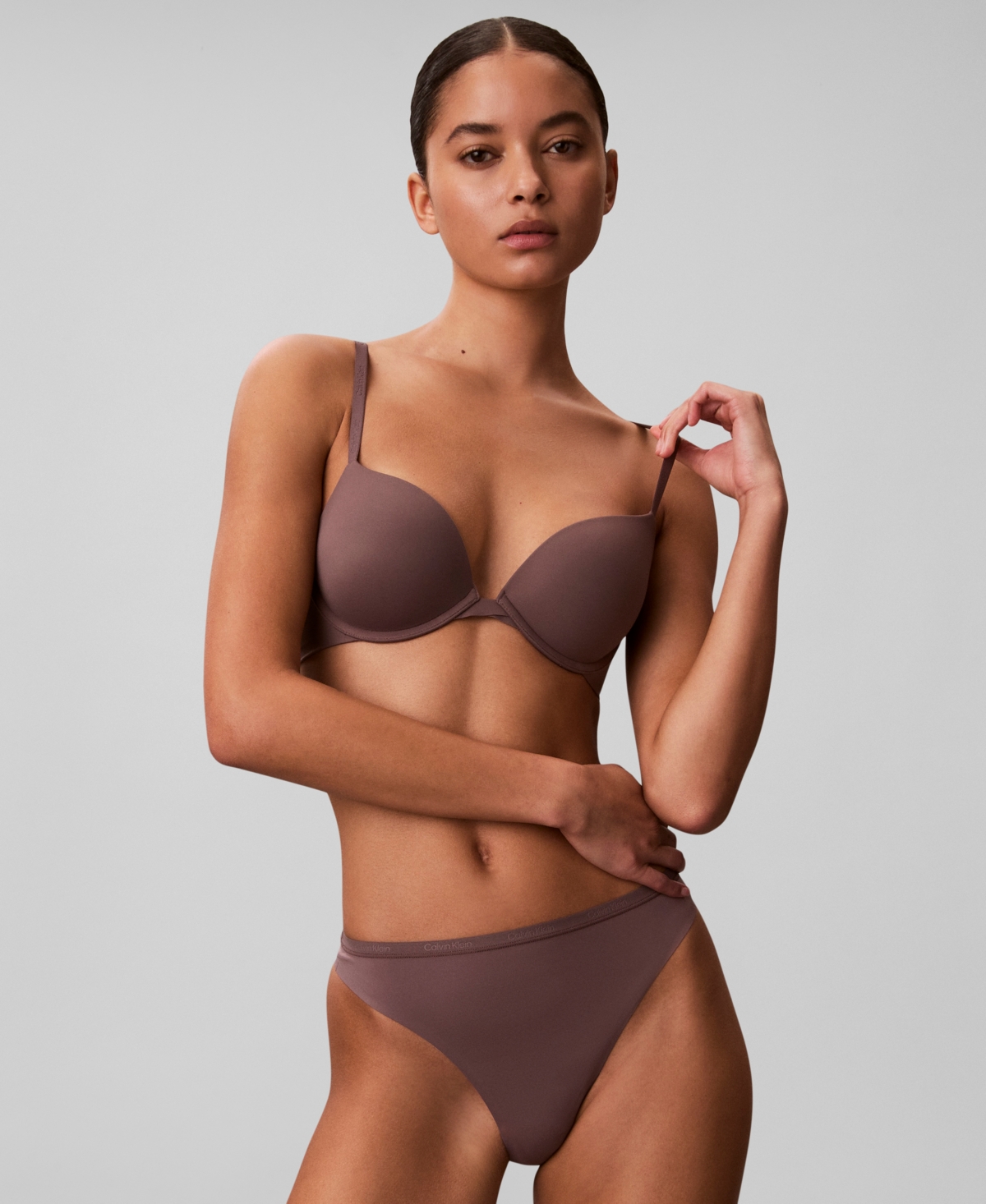 Click here for Calvin Klein Womens Perfectly Fit Push-Up Plunge B... prices