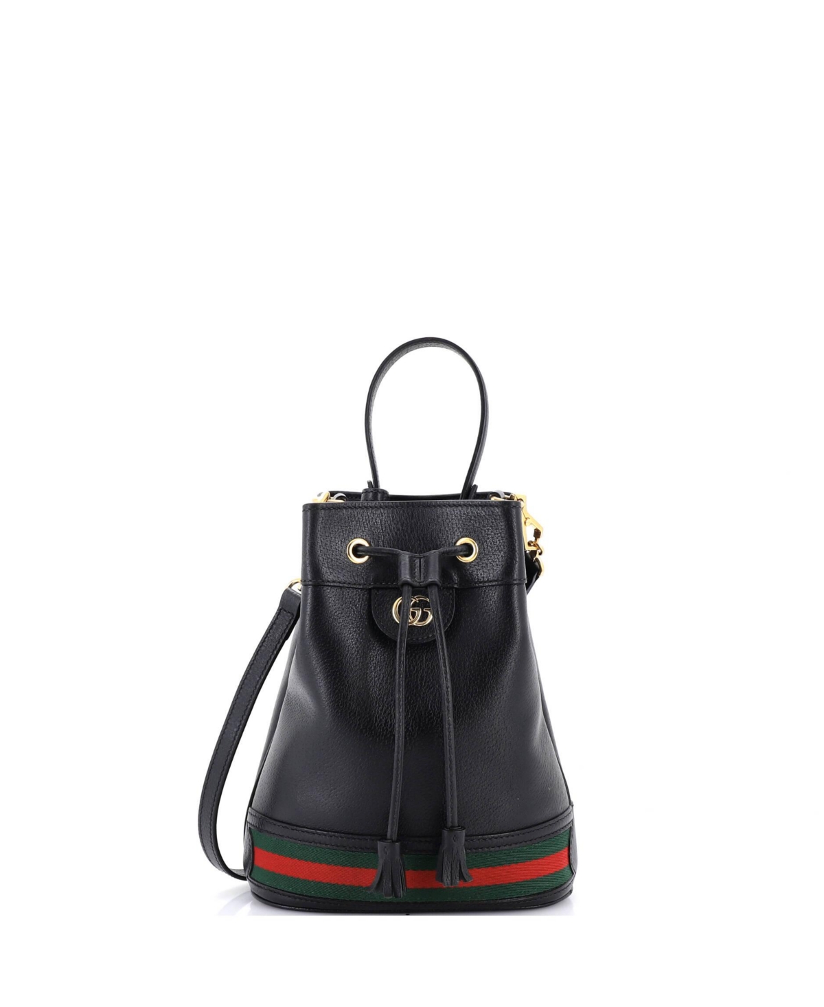 Click here for Pre-Owned Gucci Small Ophidia Bucket Bag Leather -... prices