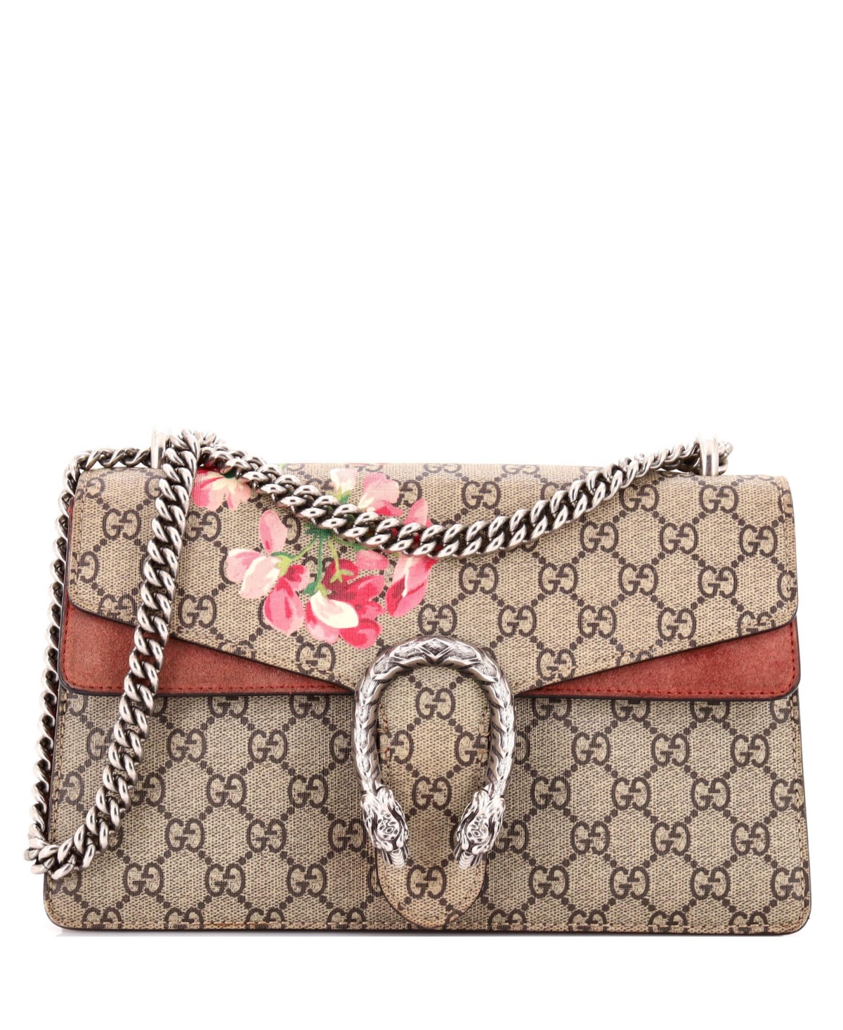 Click here for Pre-Owned Gucci Small Dionysus Bag Blooms Print Gg... prices