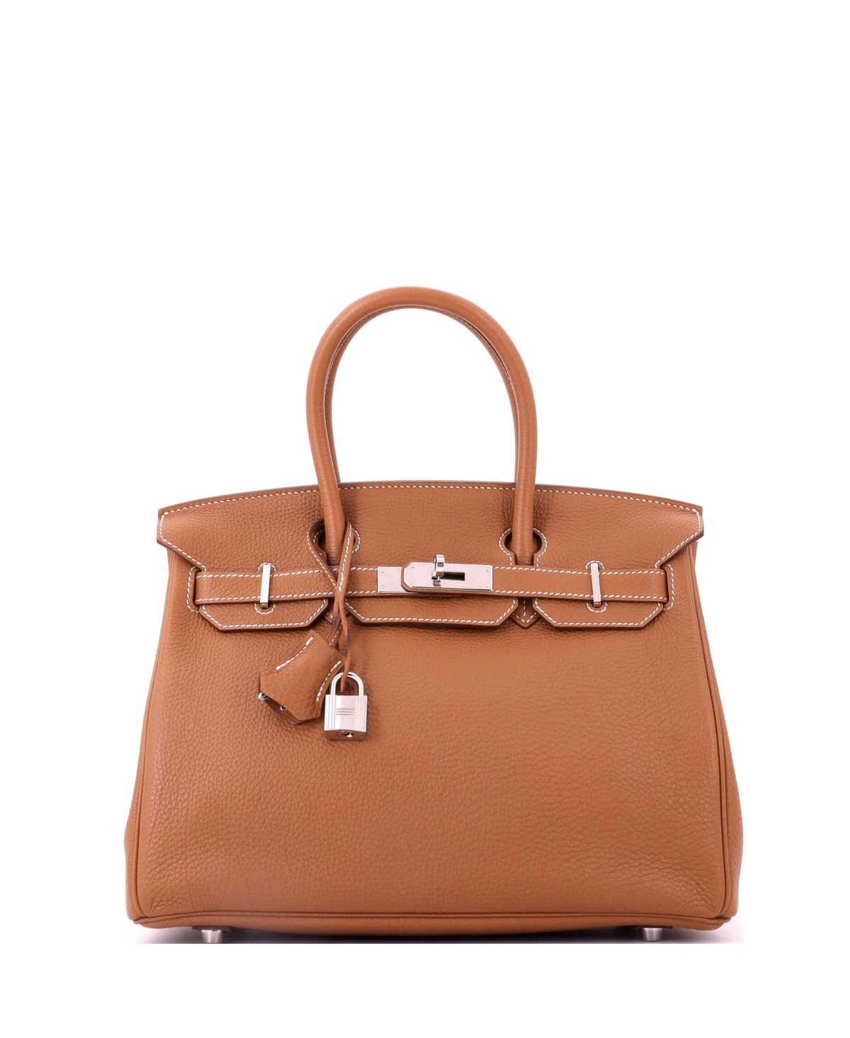 Click here for Pre-Owned HERMES Birkin 30 Handbag Brown Togo with... prices