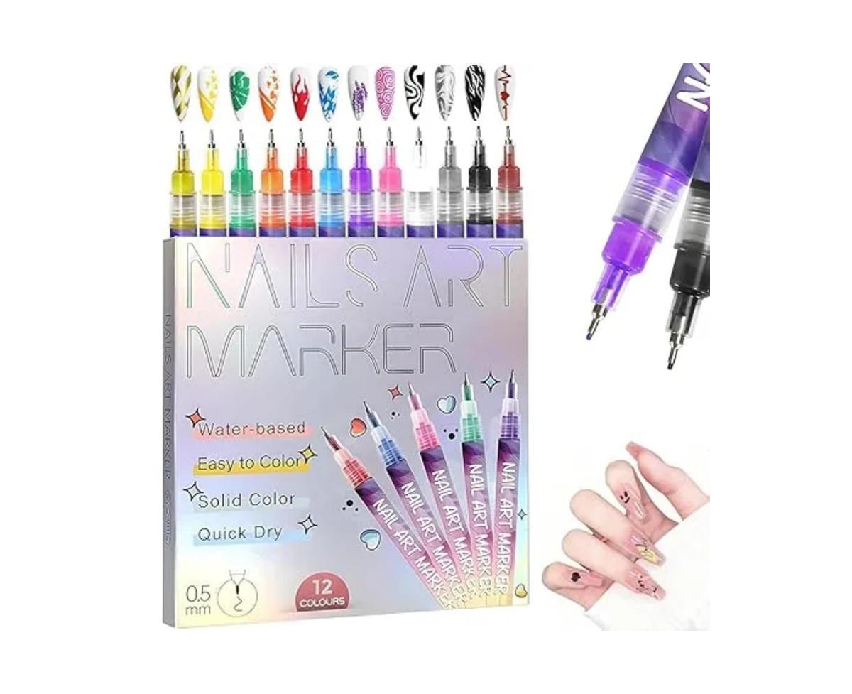 Click here for JDiction Diy Nail Art Pens (12 Colors) with 0.5mm... prices