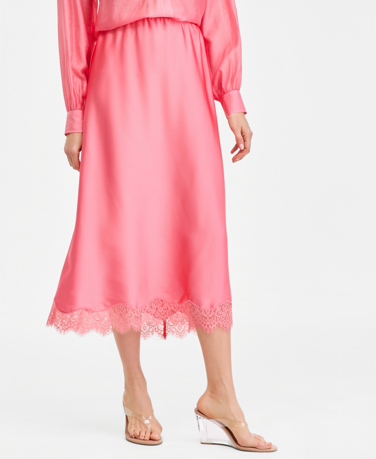 Click here for I.n.c. International Concepts Womens Lace-Trim Sat... prices