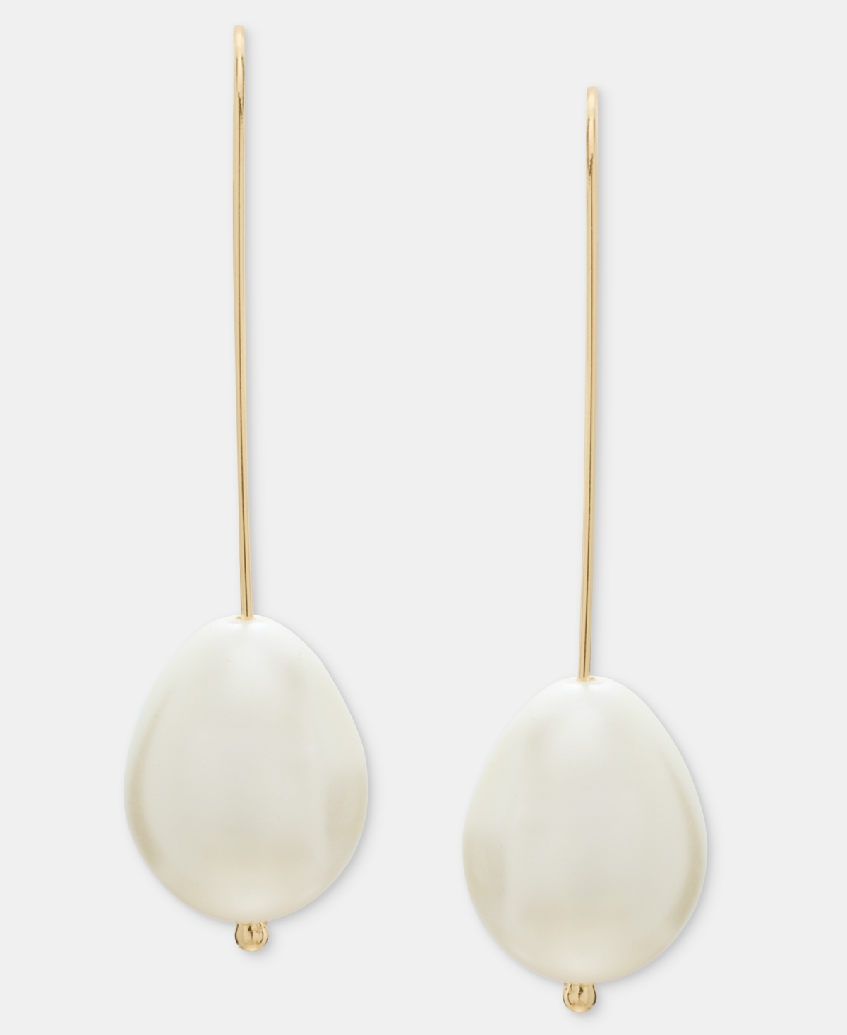 Click here for Lauren Ralph Lauren Imitation Pearl Threader Earri... prices