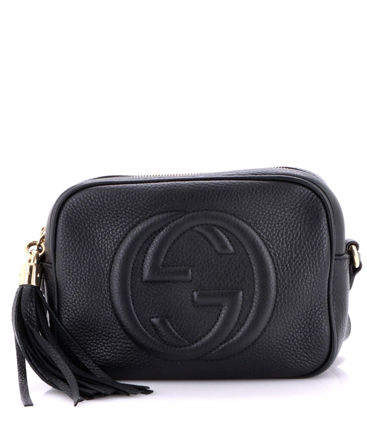 Click here for Pre-Owned Gucci Small Soho Disco Crossbody Bag Lea... prices