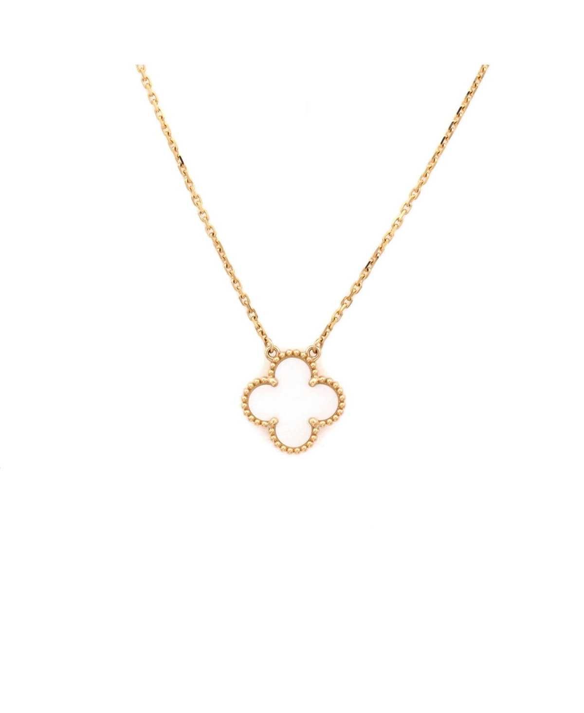 Click here for Pre-Owned Van Cleef & Arpels Vintage Alhambra Pend... prices