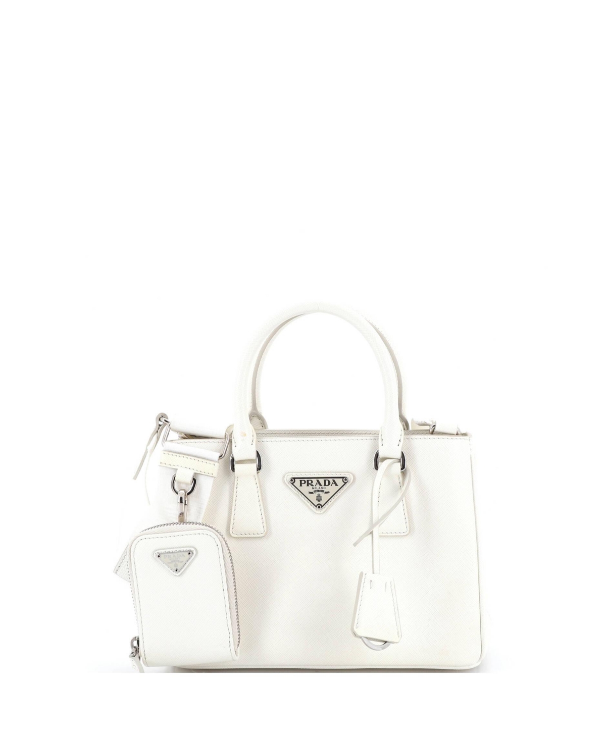 Click here for Pre-Owned Prada Micro Re-Edition Galleria Tote Saf... prices