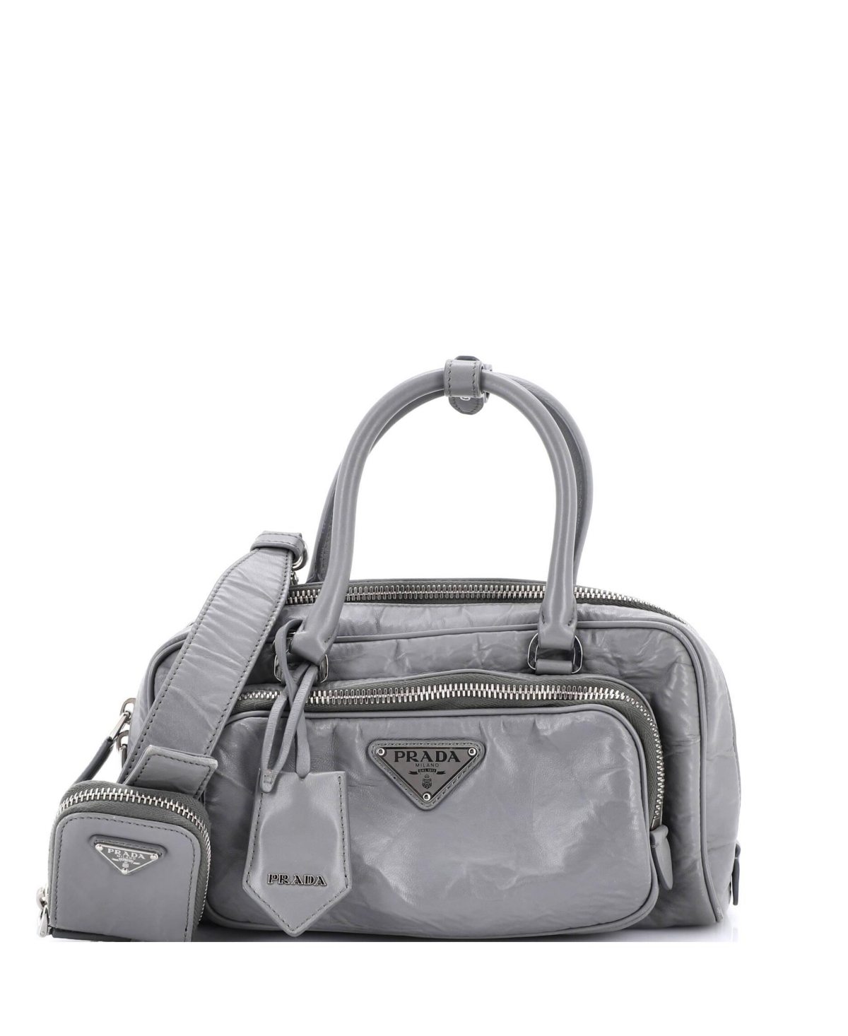 Click here for Pre-Owned Prada Re-Edition 2001 Top Handle Shoulde... prices