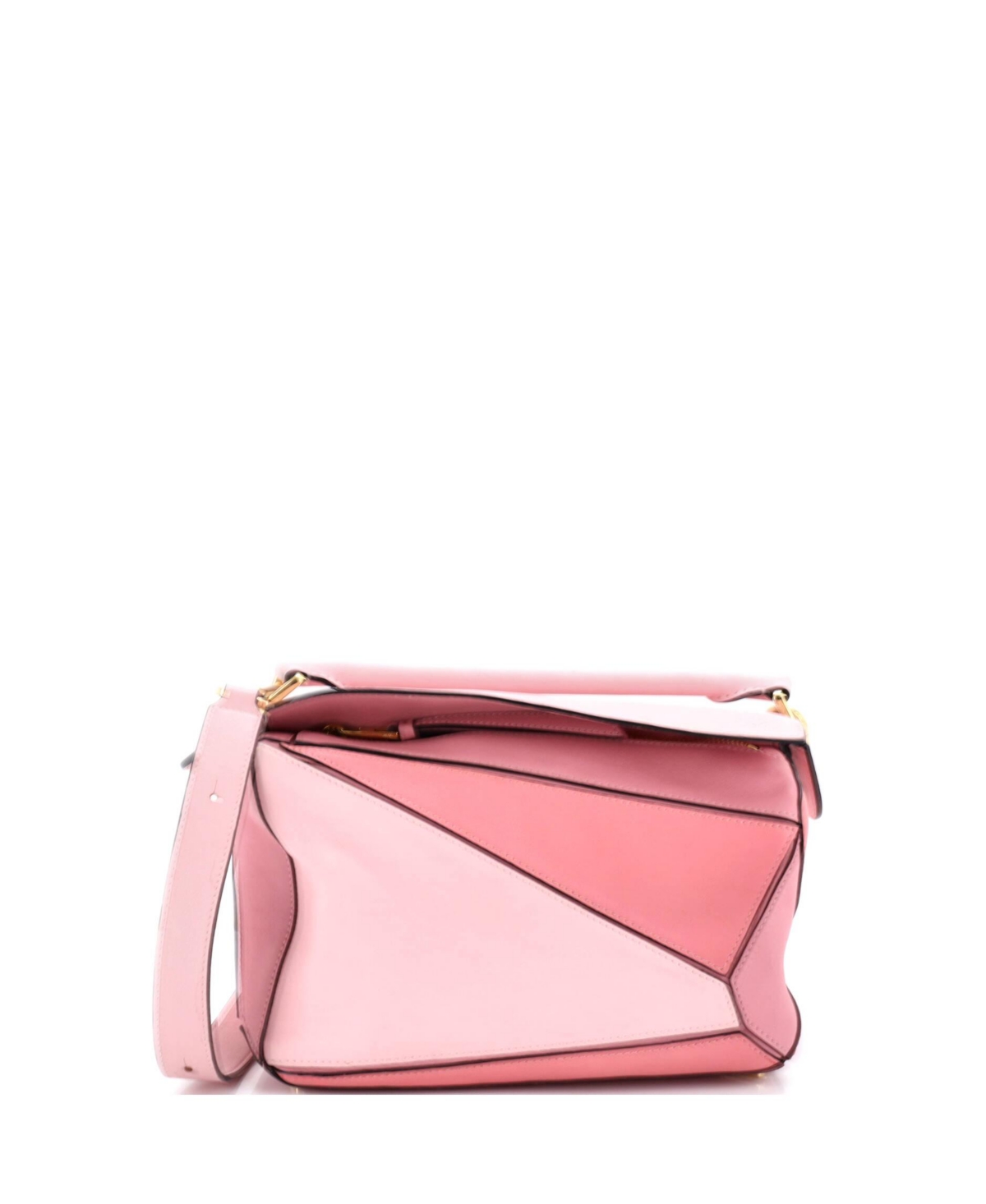 Click here for Pre-Owned Loewe Small Puzzle Bag Leather - Pink prices