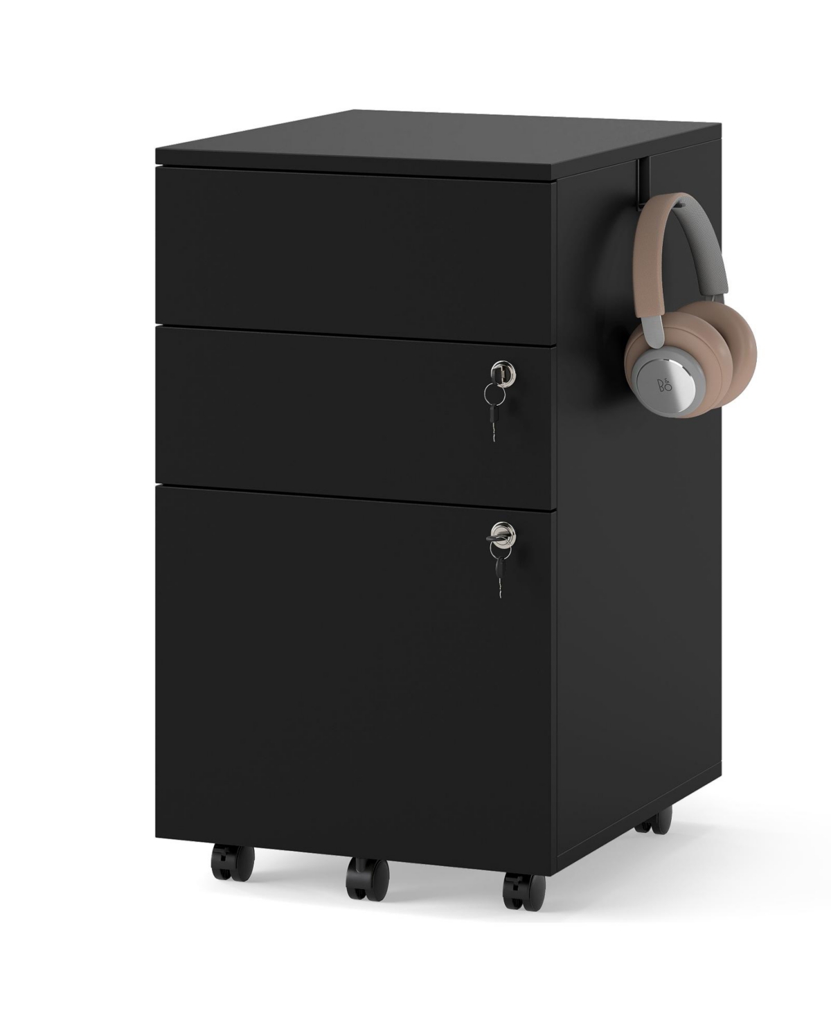 Click here for Sugift 3 Drawer Filing Cabinet Locking Pedestal De... prices