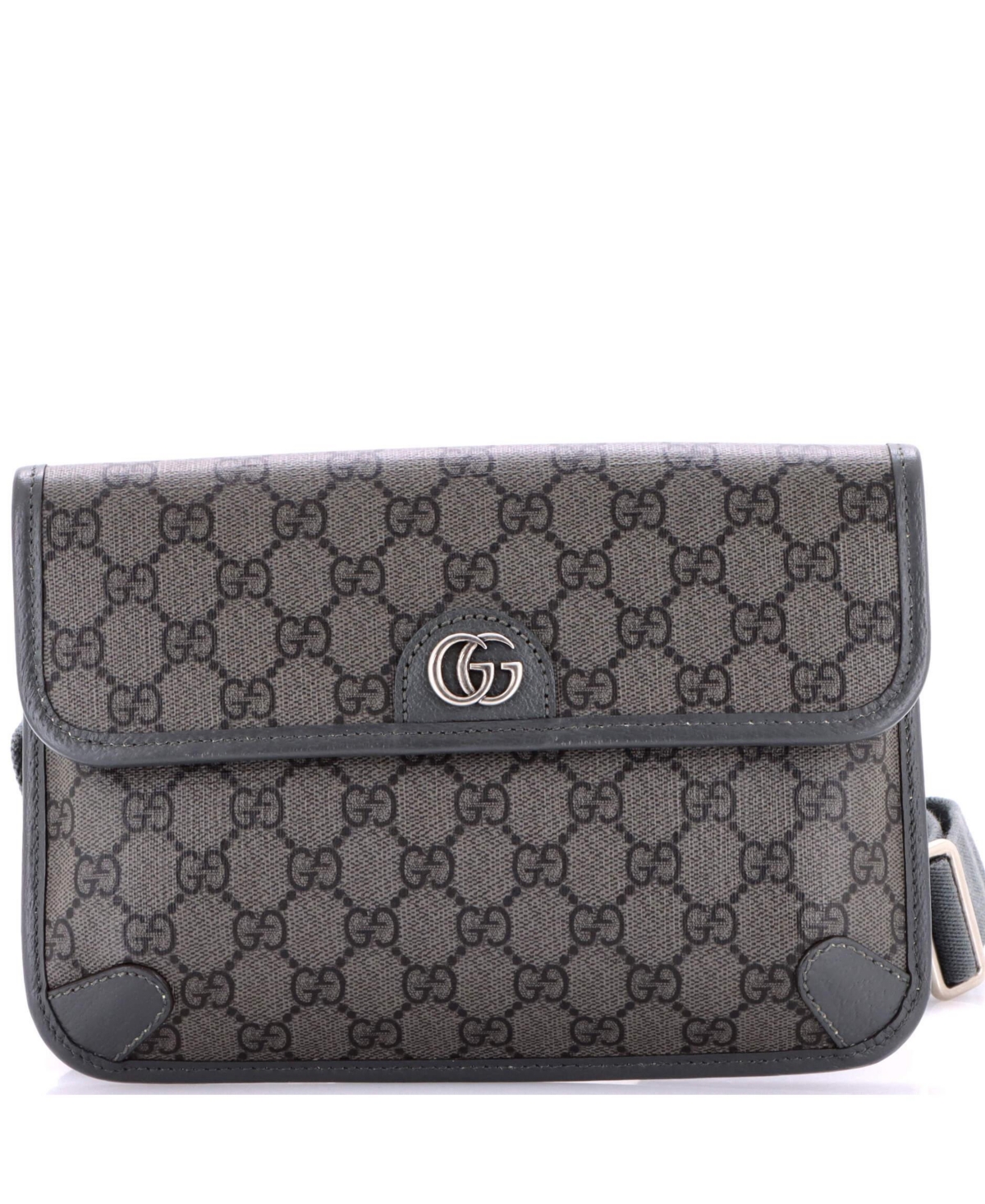 Click here for Pre-Owned Gucci Ophidia Flap Belt Bag Gg Coated Ca... prices