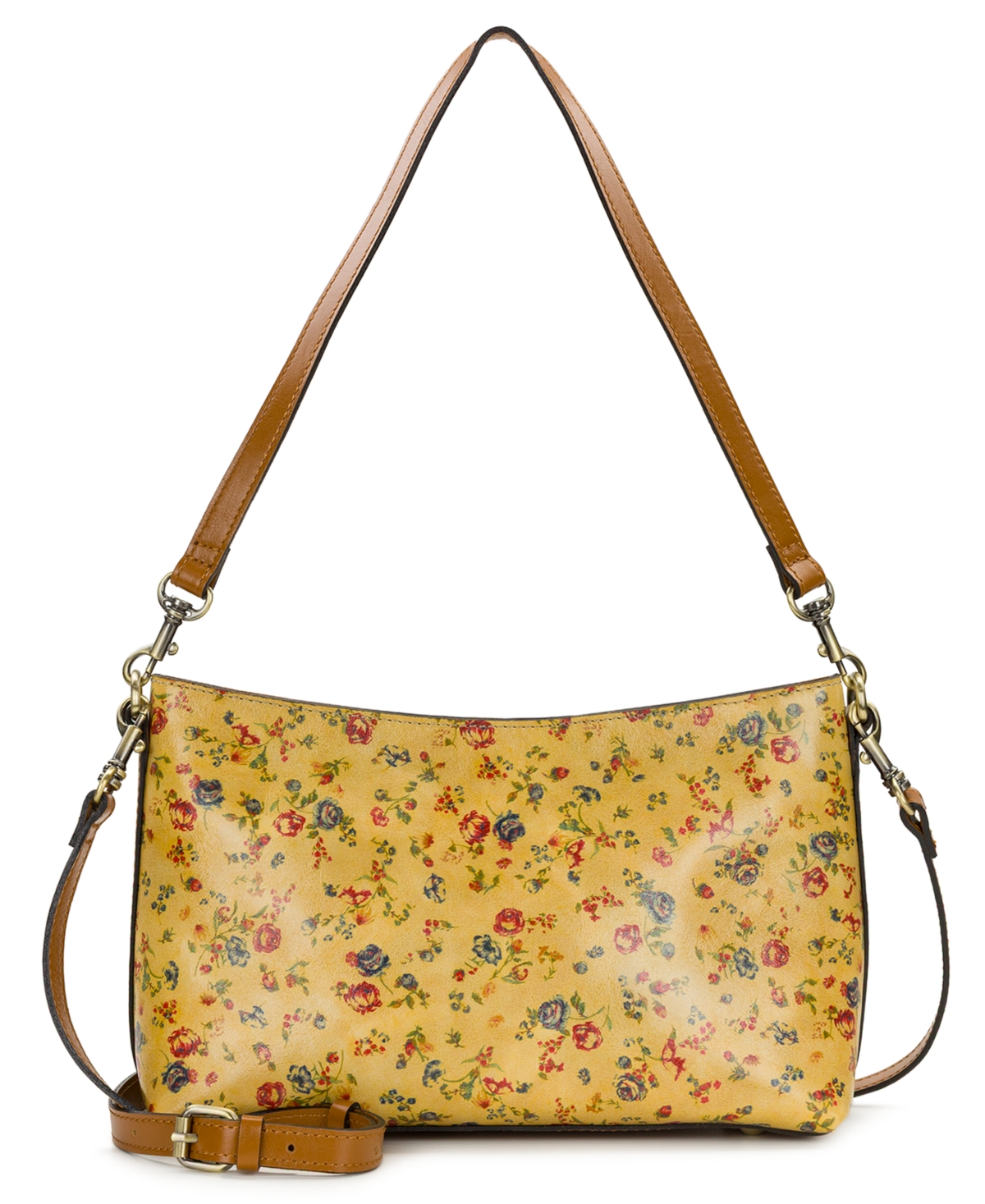 Click here for Patricia Nash Betta Medium Leather Crossbody  Crea... prices